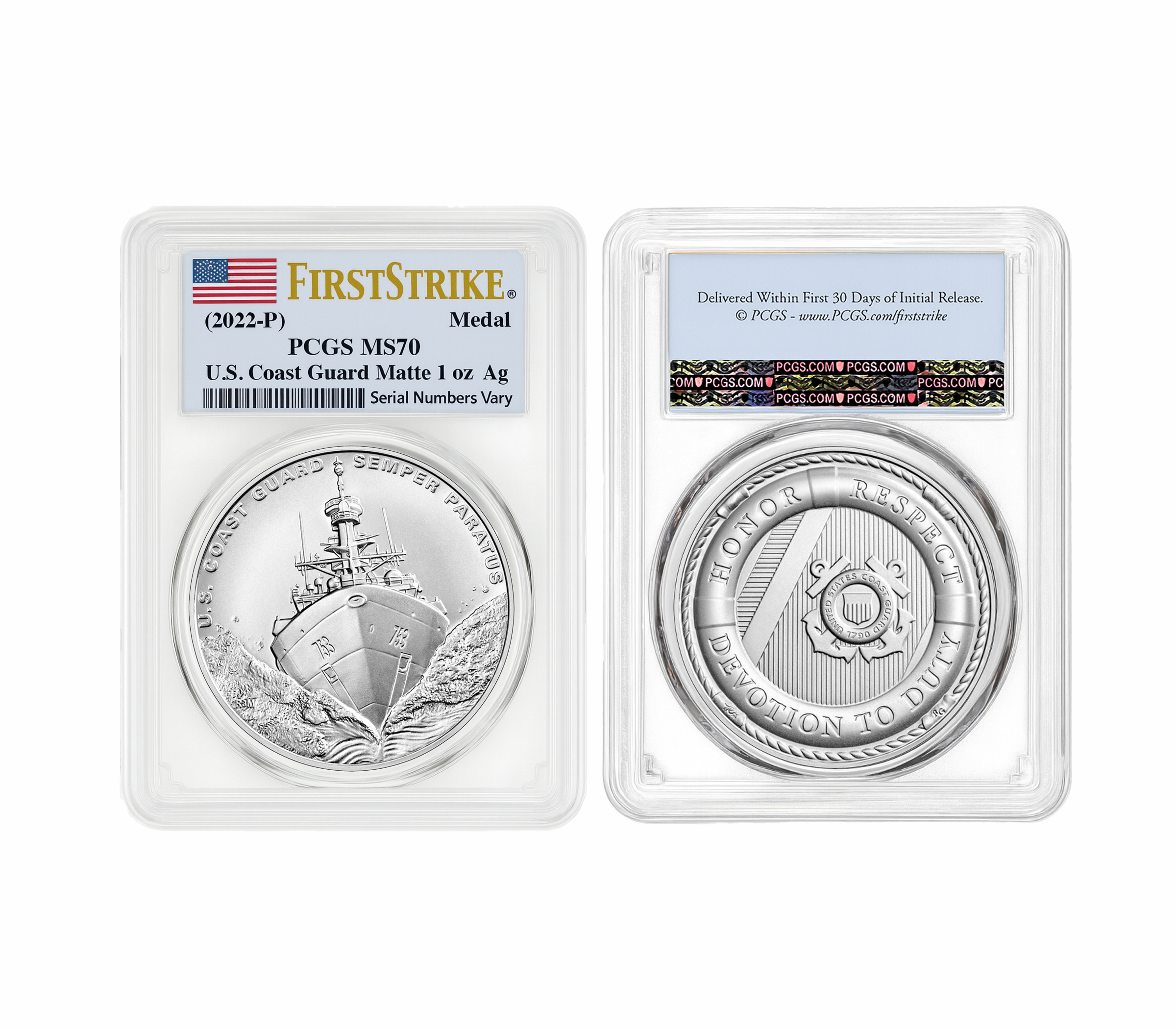 U.S. Navy One-Ounce Silver Medal - wlibertycoin