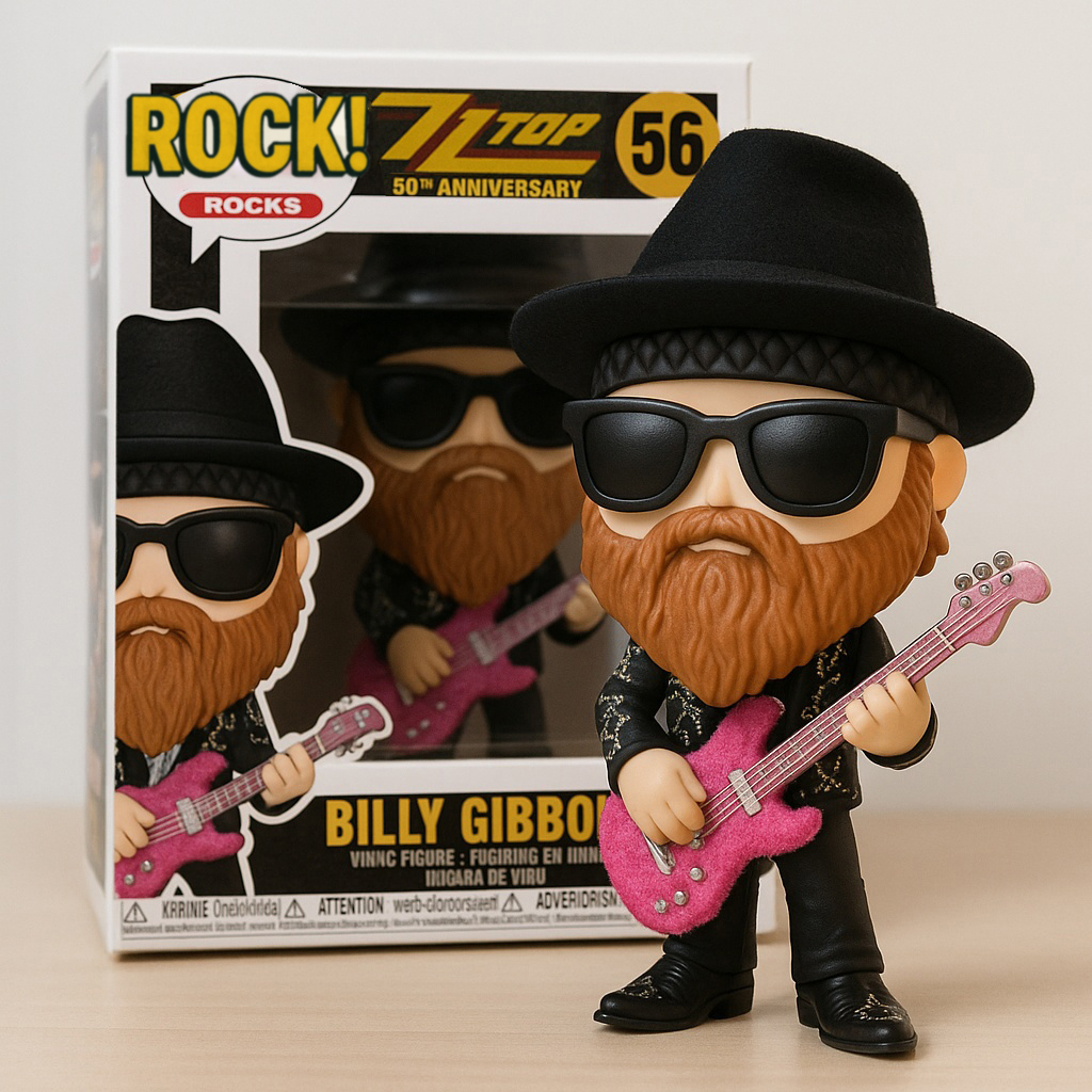 ZZ Top 56th Anniversary POP! Figure - Datulss