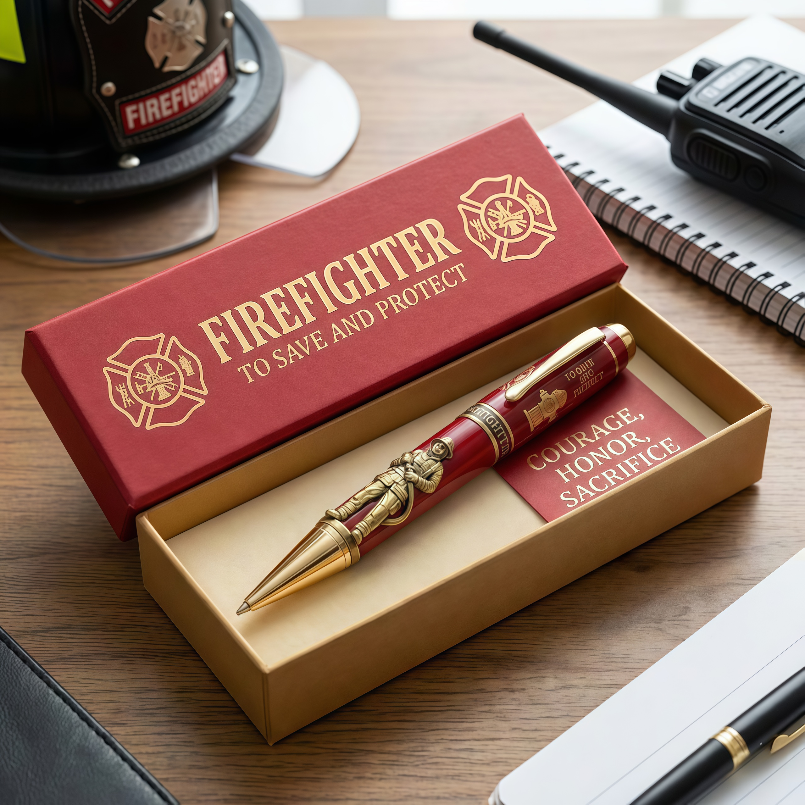 FIREFIGHTER Commemorative Pen – vobome