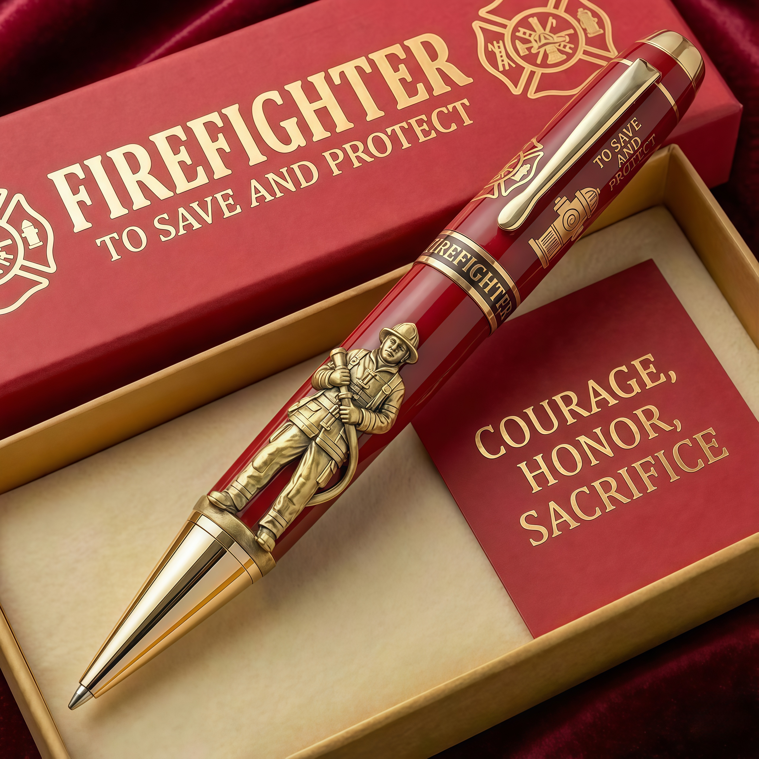 FIREFIGHTER Commemorative Pen – vobome