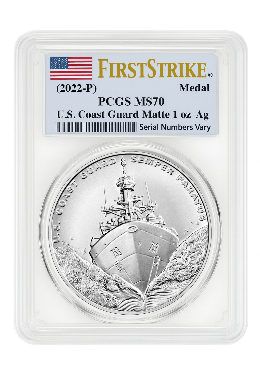 U.S. Navy One-Ounce Silver Medal - wlibertycoin