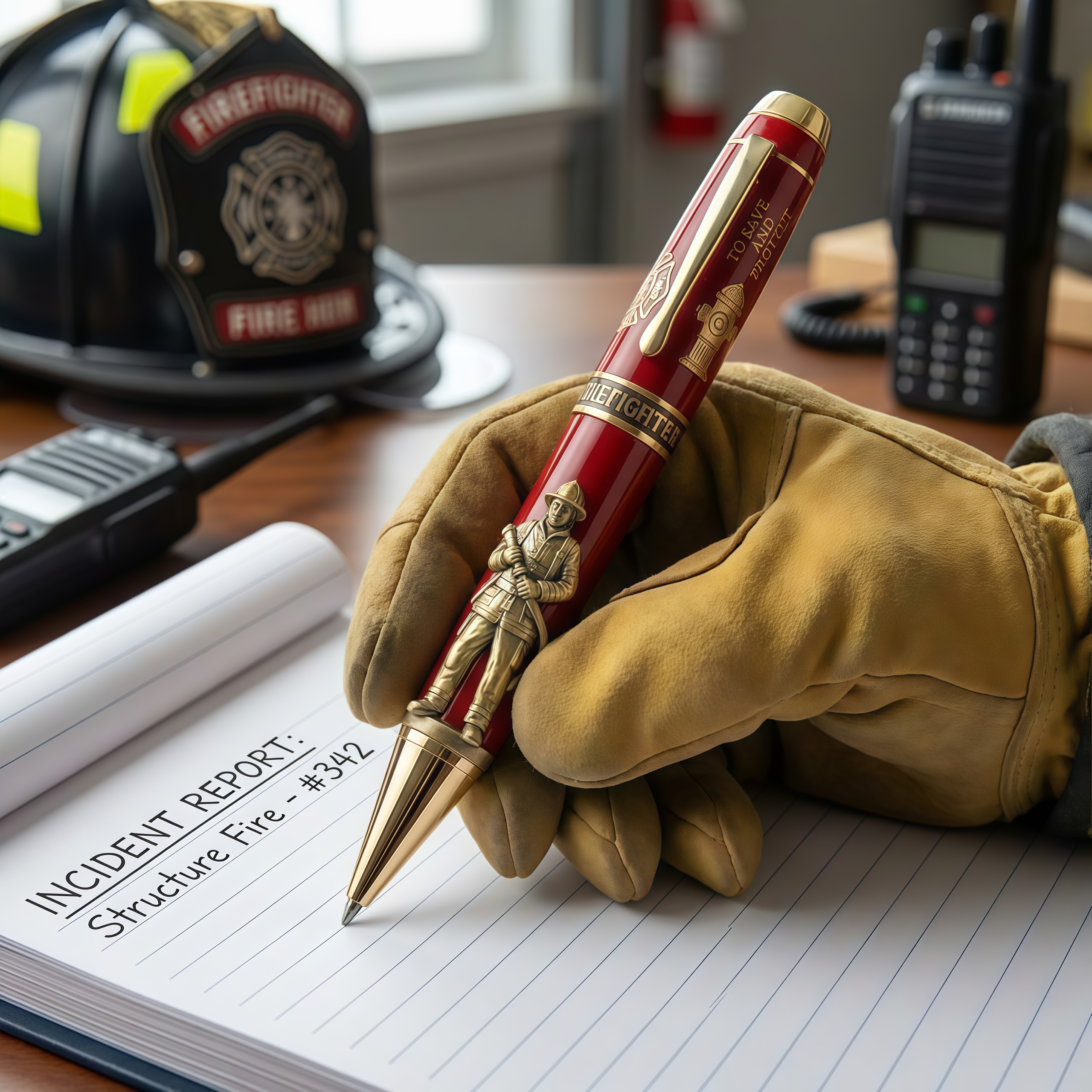 FIREFIGHTER Commemorative Pen – vobome