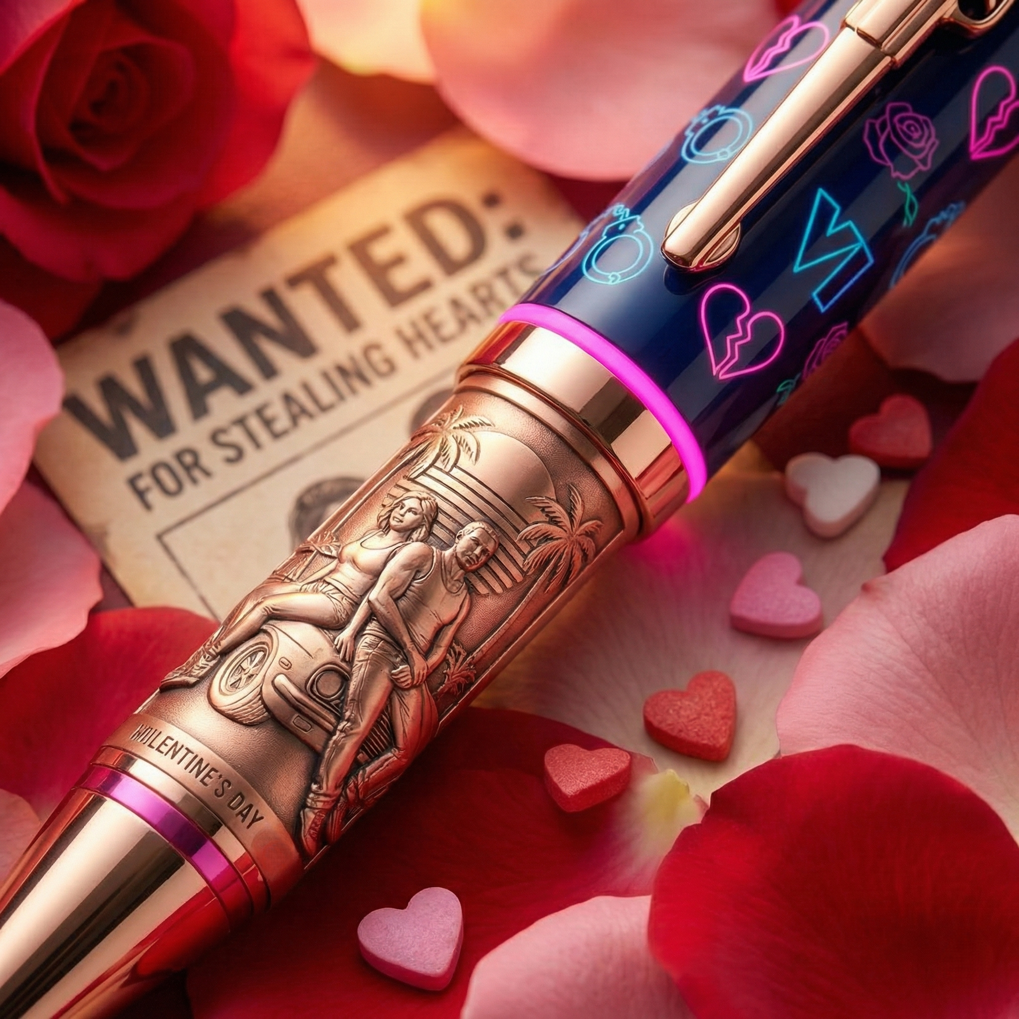 GTA VI Valentine's Day Limited Edition Adventure Commemorative Pen ...